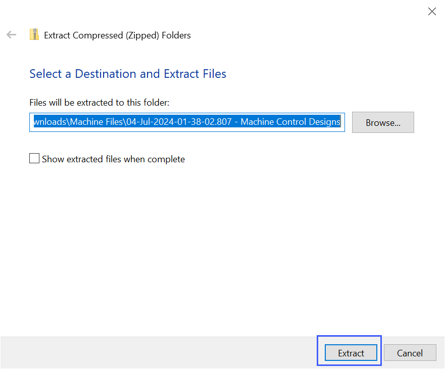 Download Files to USB Device