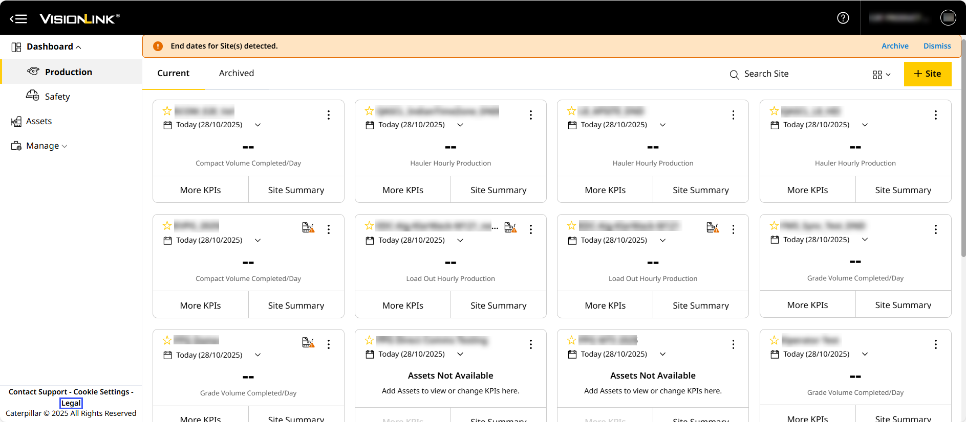 Accessing VisionLink Productivity